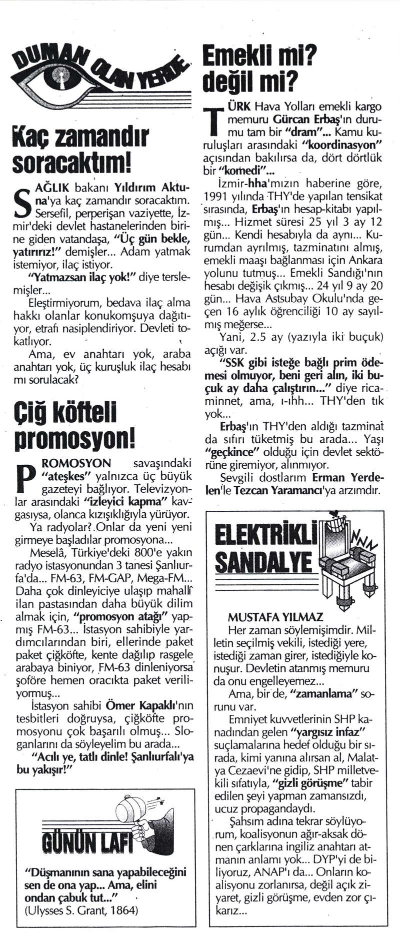 Rüyamda Mayk Hammer’i gördüm! | Kurthan Fişek